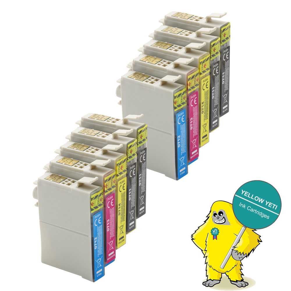 Lot Ink Cartridges Non-oem For Epson Stylus CX4300 DX4400 DX7400 DX7450 ...